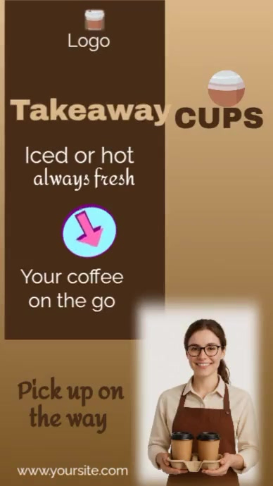 Plantilla de Maximalist Coffee Shop Ad Instagram Story | PosterMyWall