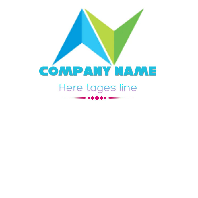 Maximalist Company Name Logo Template | PosterMyWall