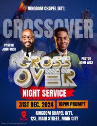 Crossover night Template | PosterMyWall