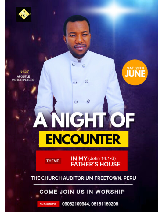 Maximalist Crusade Flyer Poster/wallboard Template | PosterMyWall