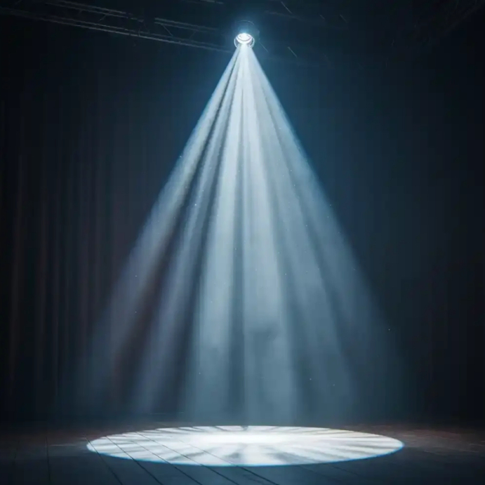 Maximalist Curtain Stage Spotlight Instagram Post Template | PosterMyWall