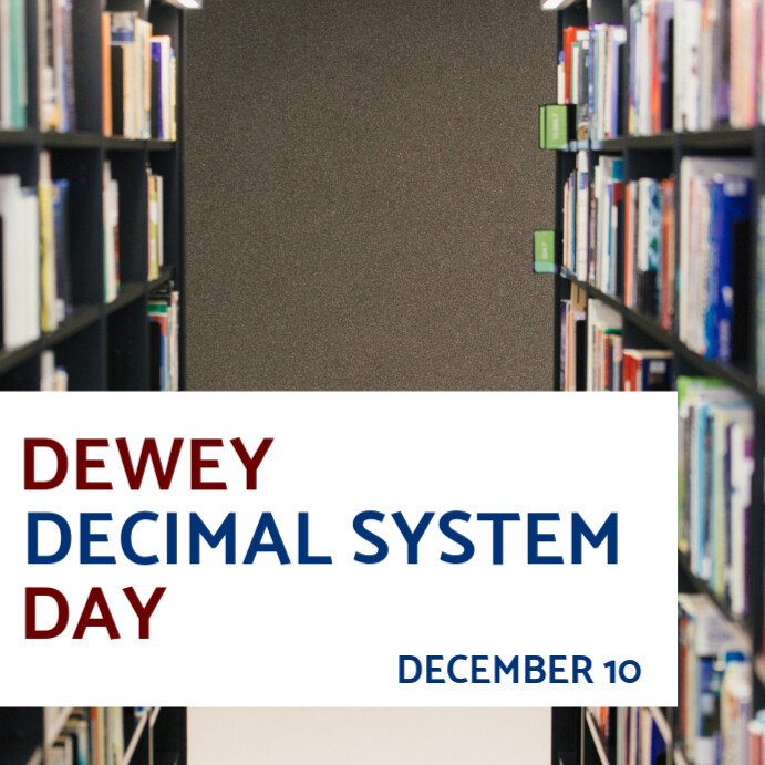 Plantilla de Maximalist Dewey Decimal System Day Instagram Post ...