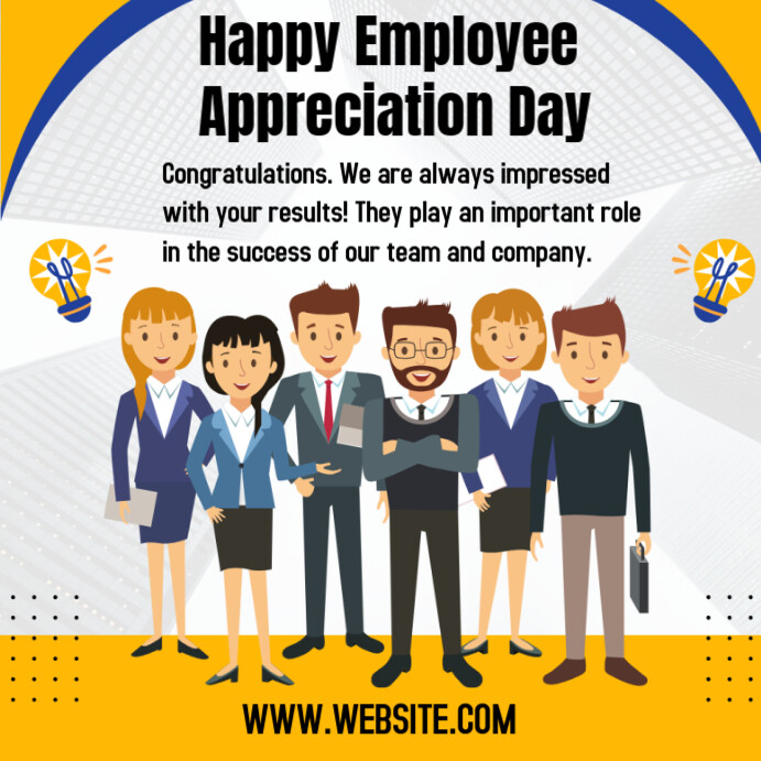 Maximalist Employee Appreciation Day Instagram Post Template | PosterMyWall