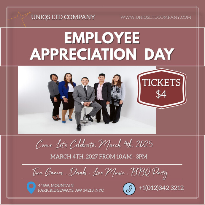 Maximalist Employee Appreciation Instagram Post Template | PosterMyWall