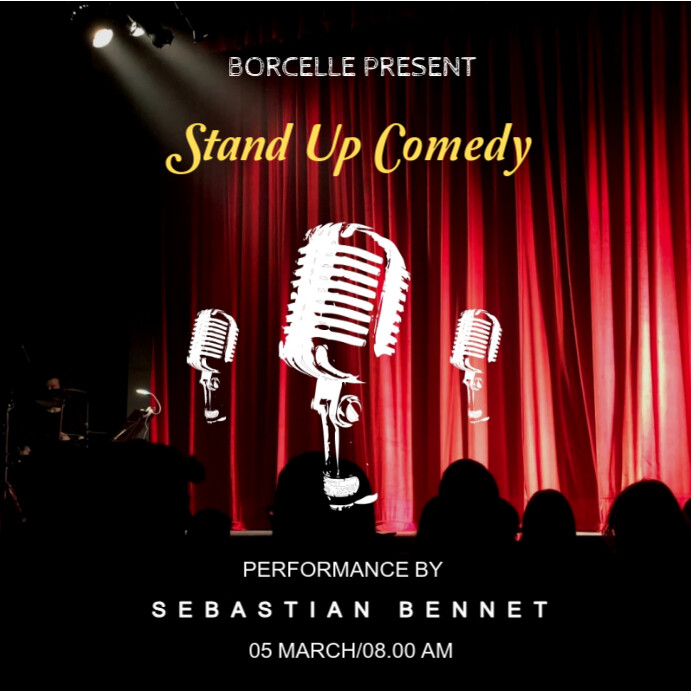 Maximalist Event/concert/stage/humor/performance/live/club/microphone ...