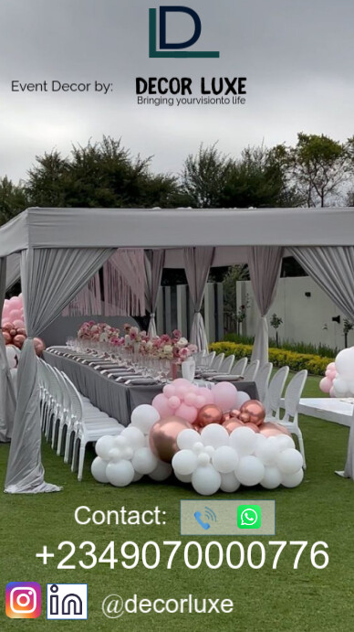 Copy of Maximalist Event Decor Instagram Story | PosterMyWall