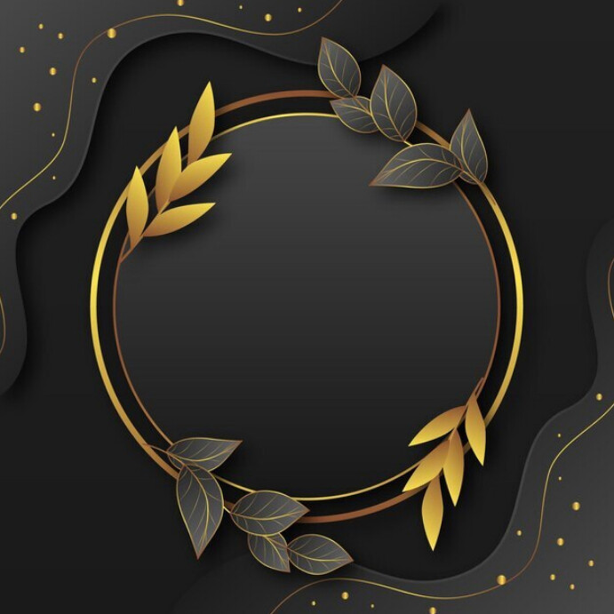 Copy of Maximalist Floral Gold Frame Instagram Post | PosterMyWall