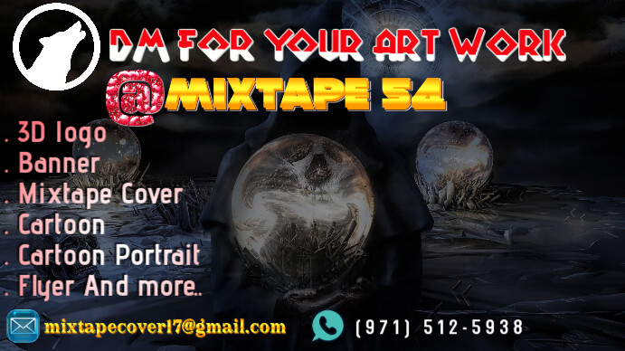 Maximalist Flyer Twitch Profile Banner Templat | PosterMyWall