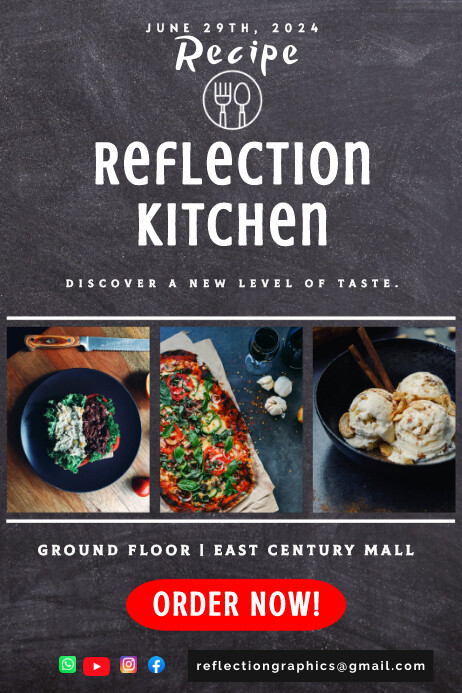 Modèle Maximalist Food Menu Poster | PosterMyWall