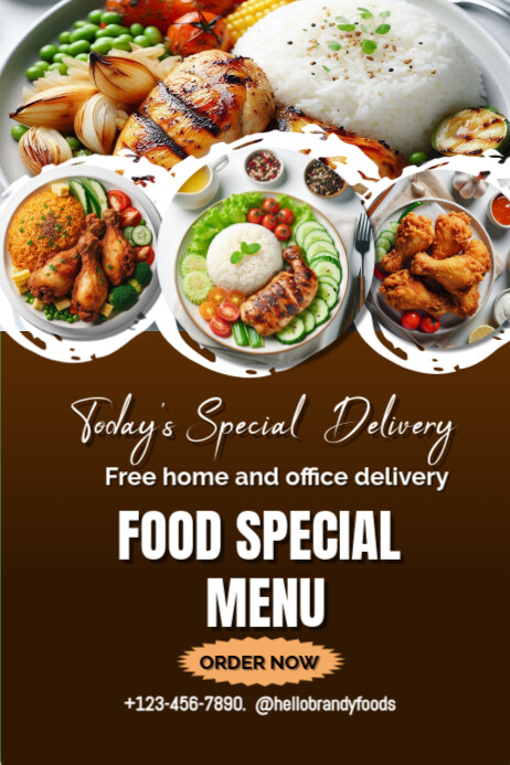 Copy of Maximalist Food Poster | PosterMyWall