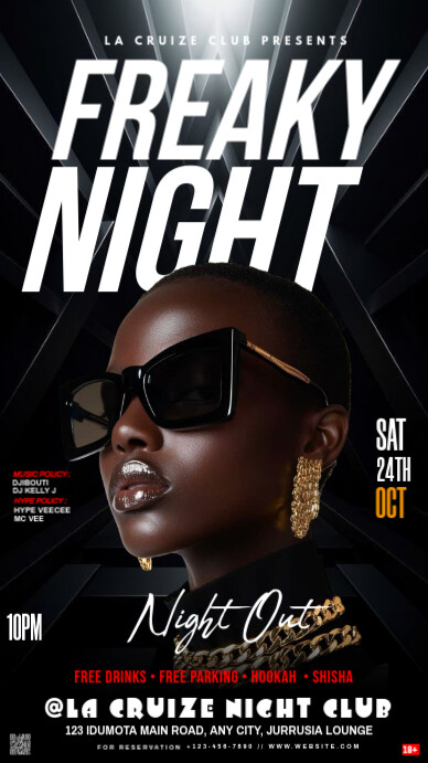 Copy of Maximalist Freaky Night Instagram Story | PosterMyWall