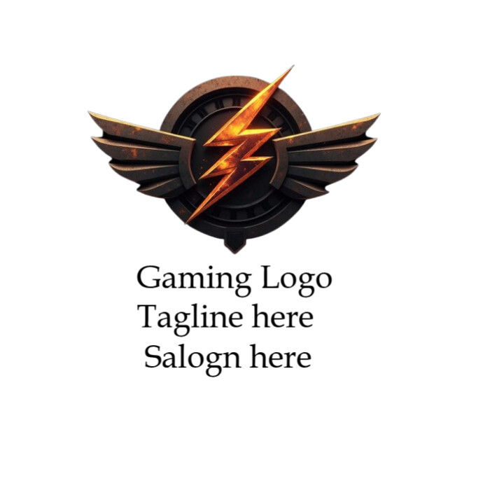 Maximalist Gaming Logo Logo Template | PosterMyWall