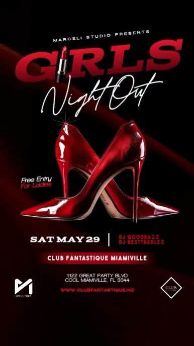 Copy of Maximalist Girls Night Instagram Story | PosterMyWall