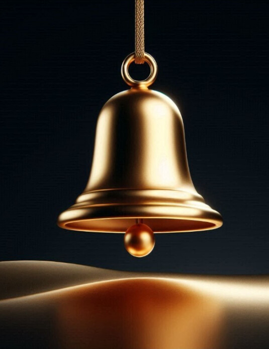 Copy of Maximalist Gold Bell Flyer (us Letter) | PosterMyWall