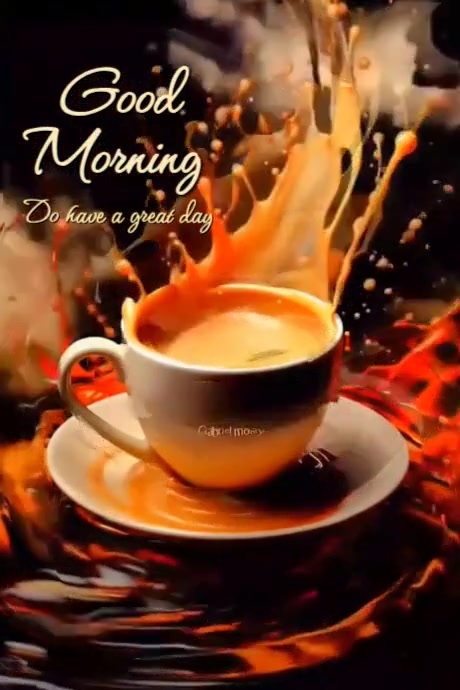 Maximalist Good Morning Banner 4' × 6' Template | PosterMyWall