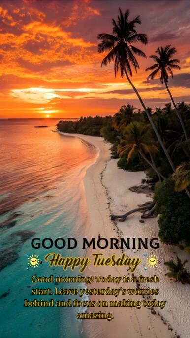 Maximalist Good Morning Instagram Reel Template | PosterMyWall