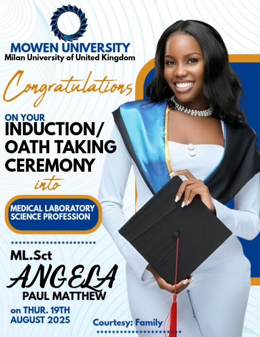 Maximalist Graduation Flyer Design Template Flyer (us Letter ...