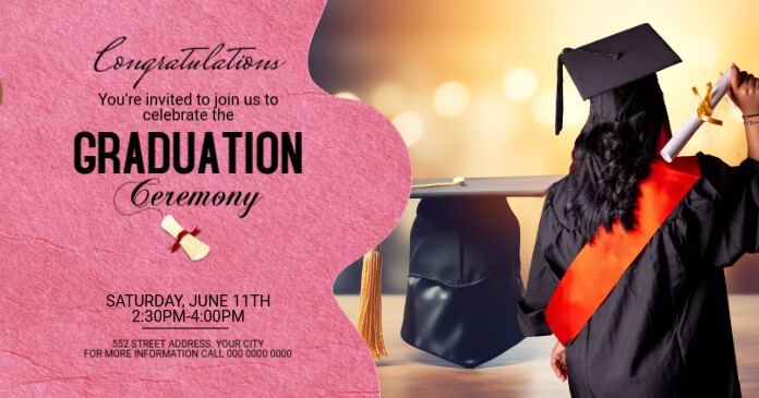 Maximalist Graduation Party Facebook Share Image Facebook Shared Image ...