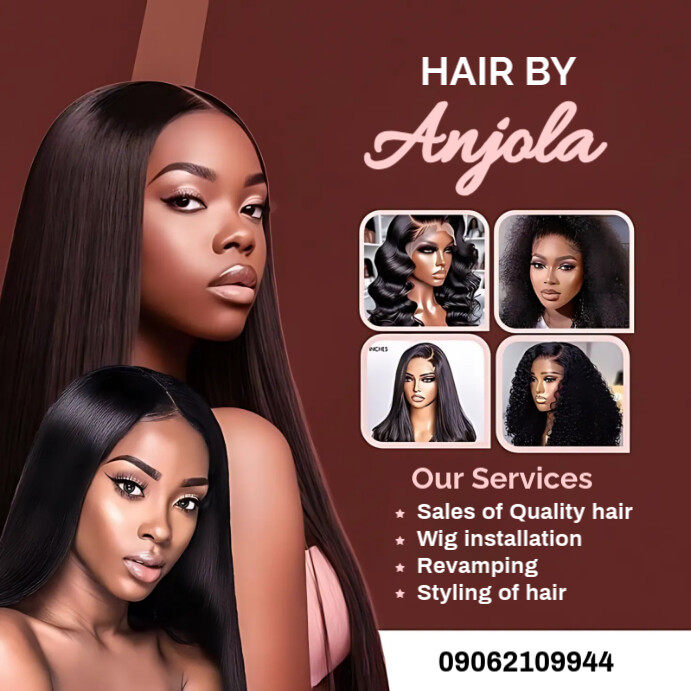 Copy of Maximalist Hair Salon Flyer Instagram Post | PosterMyWall