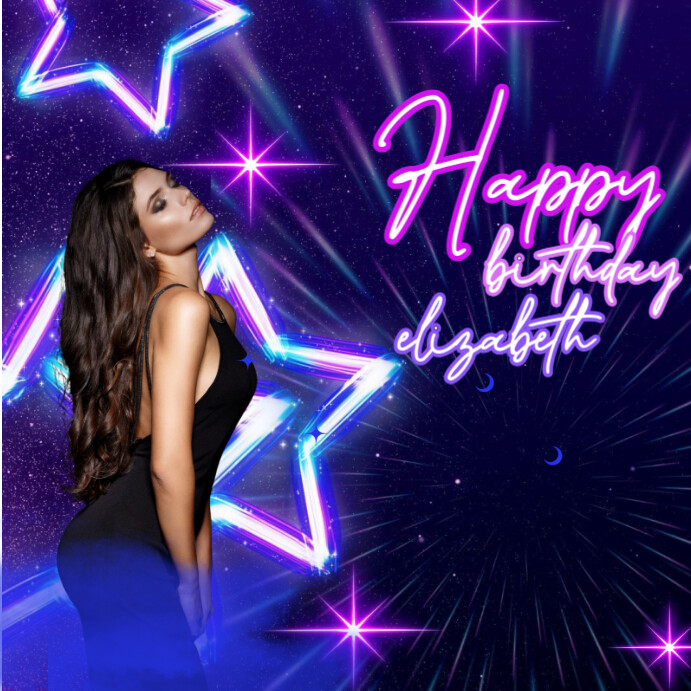 Plantilla de Maximalist Happy Birthday Instagram Post | PosterMyWall