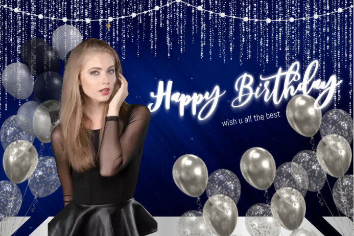 Maximalist Happy Birthday Poster Template | PosterMyWall
