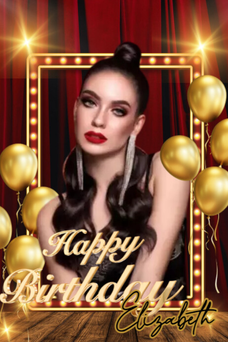 Maximalist Happy Birthday Poster Template | PosterMyWall