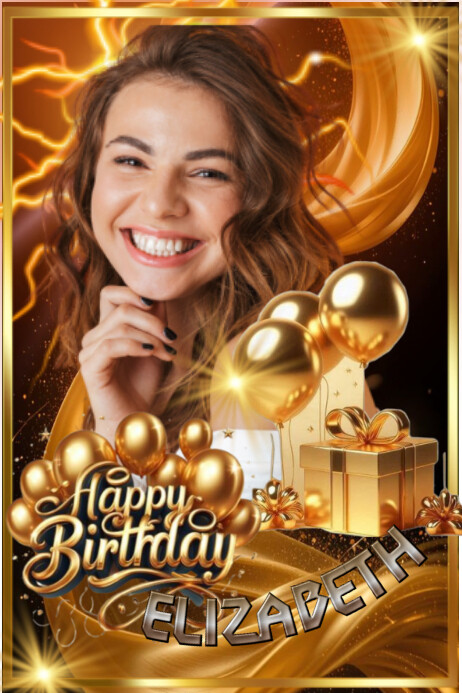 Copy of Maximalist Happy Birthday Poster | PosterMyWall