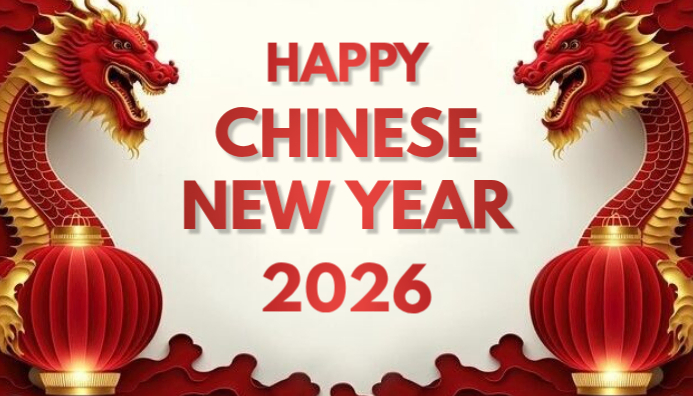 Plantilla de Maximalist Happy Chinese New Year 2026 Blog Header ...