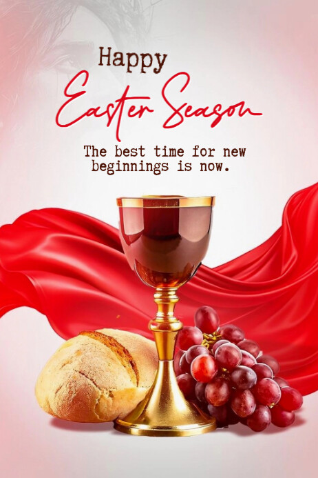 Maximalist Happy Easter Sunday Banner 4' × 6' Template | PosterMyWall