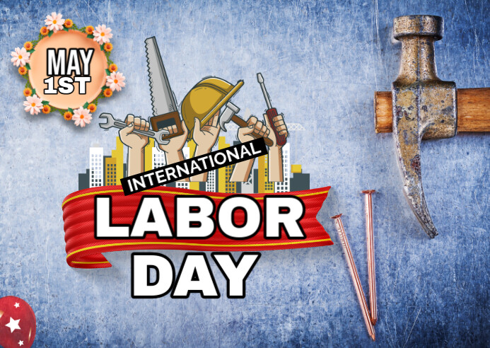 Copy of Maximalist Happy May Day Postcard | PosterMyWall