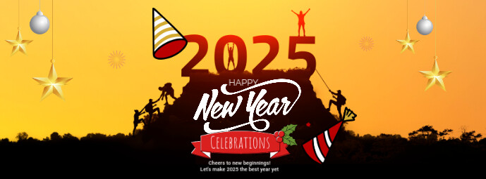 Maximalist Happy New Facebook Cover Facebook Cover Photo Template ...