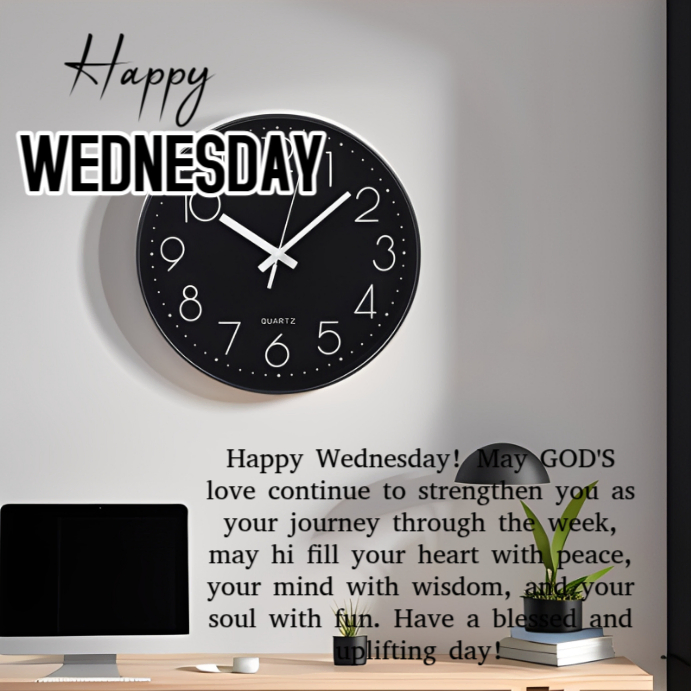 Maximalist Happy Wednesday Flyer Instagram Post Template | PosterMyWall