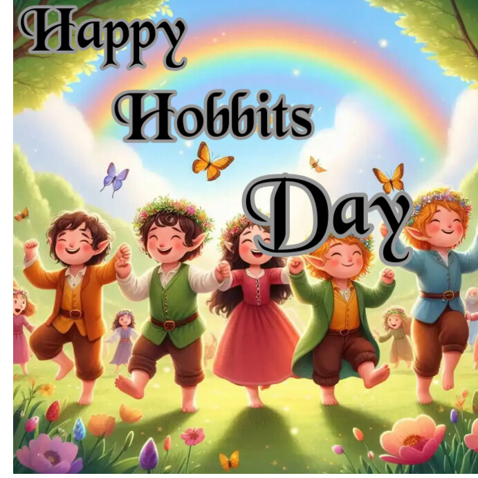 Maximalist hobbits day instagram post Template | PosterMyWall
