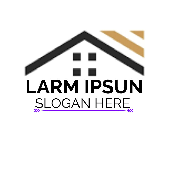 Maximalist Home Logo Logo Template | PosterMyWall