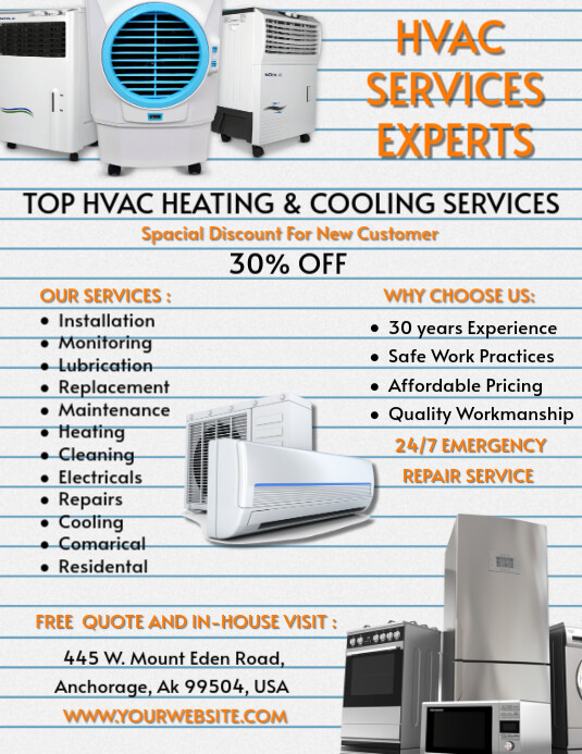 Copy of Maximalist Hvac Flyers | PosterMyWall