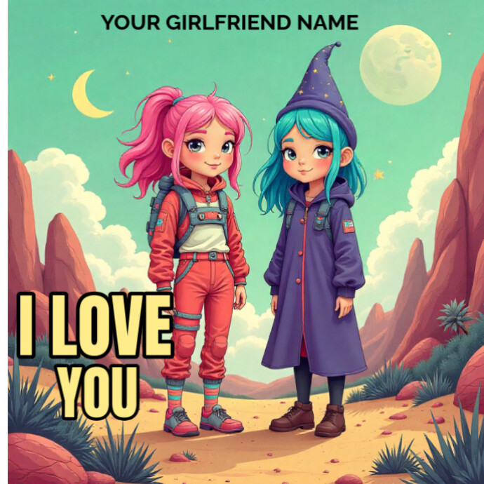 Maximalist I Love You Album Album Cover Template | PosterMyWall