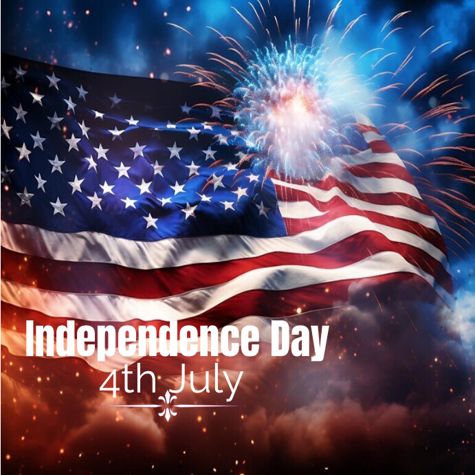 Modèle Maximalist Independence Day Instagram Post | PosterMyWall