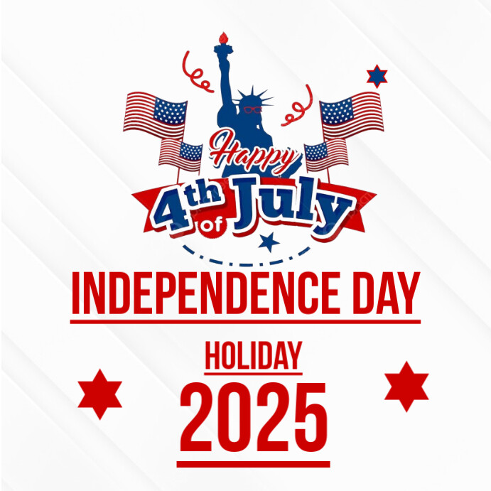 Maximalist Independence Instagram Post Template | PosterMyWall