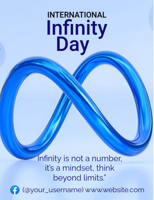 Maximalist International Infinity Day Flyer (us Letter) Template ...
