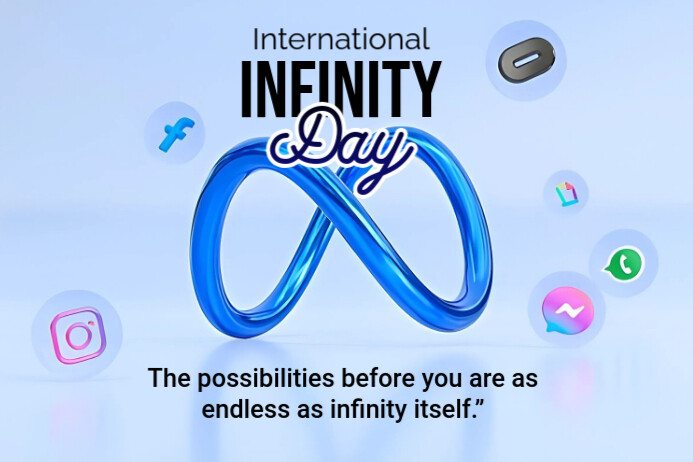 Maximalist International Infinity Day Poster Template | PosterMyWall