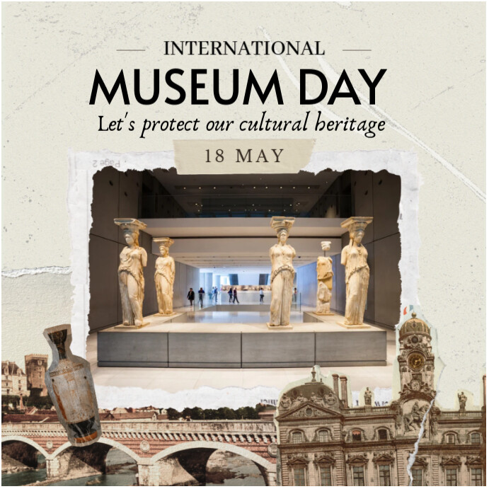Copy of Maximalist International Museum Day Instagram Post | PosterMyWall