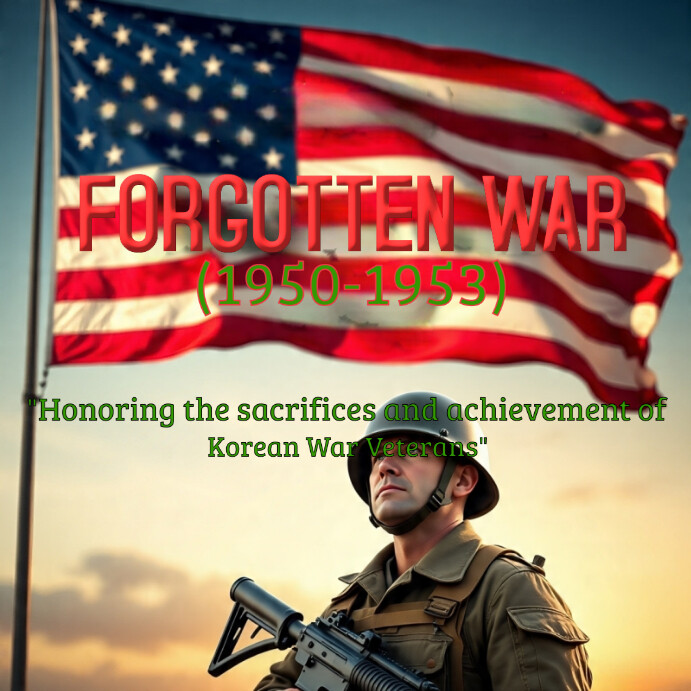 Copy of Maximalist Korean War Day Instagram Post | PosterMyWall