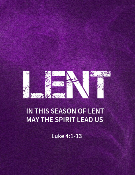 Copy of Maximalist Lent Flyer (us Letter) | PosterMyWall