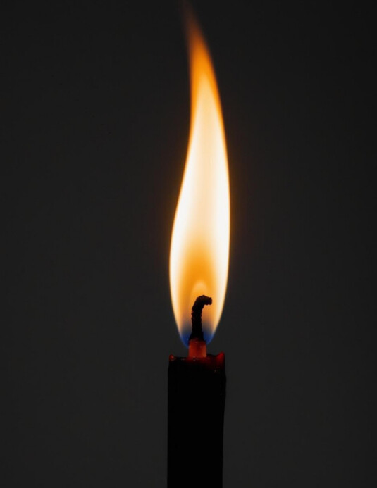 Maximalist Lit Candle Light Flyer (us Letter) Template | PosterMyWall