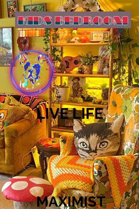 Maximalist M Poster Template | PosterMyWall