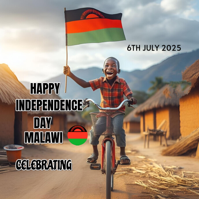 Copy of Maximalist Malawi Independence Day Album Cover | PosterMyWall
