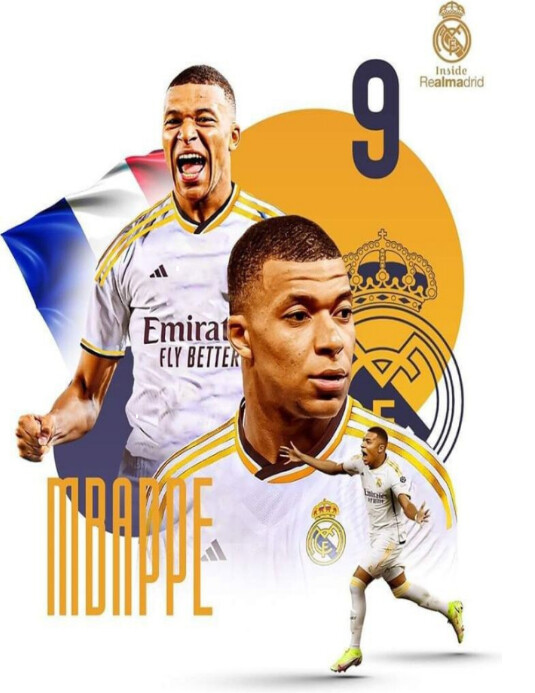 Plantilla de Maximalist Mbappé Flyer (us Letter) | PosterMyWall