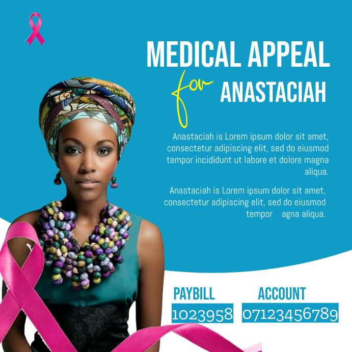 Maximalist Medical Appeal Poster Instagram Po Template | PosterMyWall