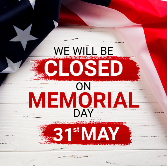 Copy of Maximalist Memorial Day Business Sign Instagram Post | PosterMyWall