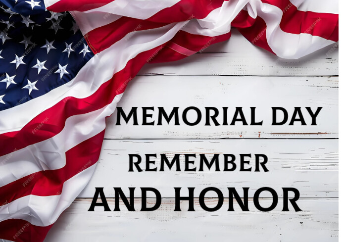 Maximalist Memorial Day Remember And Honor Template A1 | PosterMyWall